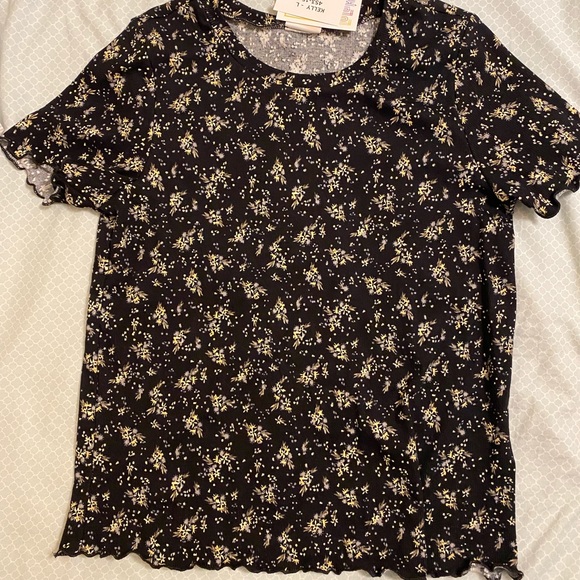 LuLaRoe | Tops | Large Black Lularoe Kelly Shirt | Poshmark